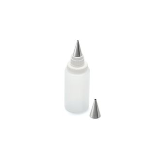 Original Kaiser Original Kaiser Inspiration Spritzflasche mit 2 Edelstahl-Spritzt&uuml;llen, Quetschflasche 75 ml, Kekse verzieren, Dekorieren, Beschriften von Torten, Kuc