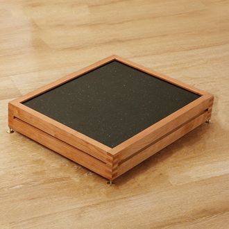 Generic AV-Medienständer HiFi Rack Offener CD-Player-Ständer, Entertainment-Center Schallplattenständer, für Verstärker Plattenspieler Stereo-Receiver