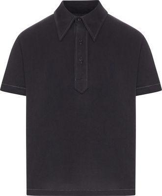 Maison Margiela Poloshirt - Schwarz