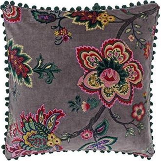 Riva Paoletti Palampur Kissenbezug, Nur Bezug, Nerz, 50 x 50cm