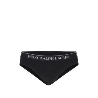 Polo Ralph Lauren Homme, Sous-v&ecirc;tements, Noir, Taille: L 3 Pack Briefs