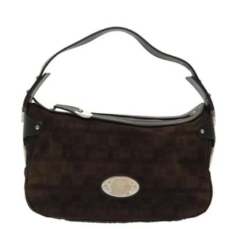 Bally Pre-owned Daim sacs-ports-paule - Femme - Pre-owned - Brun - Taille: ONE Size