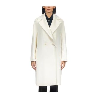 Max Mara Tokio Midi Coat - - Coats - Damen - Wei&szlig; - XL