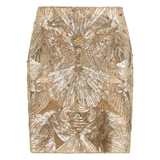 Alberta Ferretti Damen, R&ouml;cke, Beige, MGr&ouml;&szlig;e