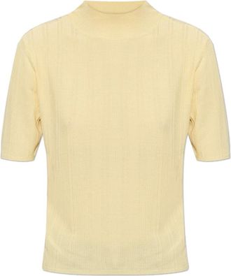 Officine G&eacute;n&eacute;rale Femme, Pulls, Jaune, Taille: 36 FR Laya Top