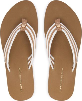 Tommy Hilfiger Zehentrenner Tommy Hilfiger FW0FW09196 Hellbeige