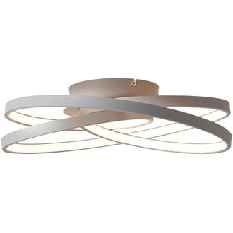 Brilliant Lampe Labyrinth led Deckenleuchte 40cm grau 1x 42W led integriert (smd), (4775lm, 3000K) Energiesparend und langlebig durch LED-Einsatz