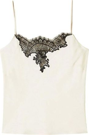 Twinset Femme, Tops, Blanc, Taille: 40 FR Haut Élégant pour Femmes