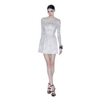 Aniye By Femme, Robes, Blanc, Taille: 40 FR Mini Lace Dress 185119