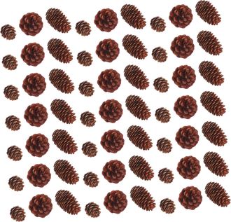 Valiclud 120 St&uuml;ck Teiliges Nat&uuml;rliche Mini-tannenzapfen Vielseitige Dekoration f&uuml;r Adventskranz Weihnachtsbaum Hochzeit und Saisonale Festtagsgestaltung Langl