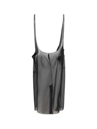 Prada Womens Cigaline Midi Skirt With Suspender Straps Nero Polyester