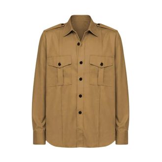 Ernest W. Baker Homme, Chemises, Beige, Taille: M Casual Chemises