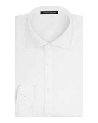 Trusted Handwork Leichtes Jerseyhemd aus softer Pima Baumwolle in