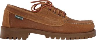 Sebago Homme, Chaussures, Brun, Taille: 42 1/2 EU Moccasin Askook Lug Suede Waxed