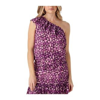 Suncoo Lila Liago Top f&uuml;r Frauen - - Tops - Damen - Lila - M