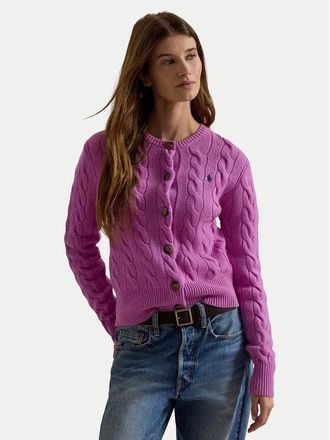 Polo Ralph Lauren Strickjacke 211972104510 Rosa Slim Fit