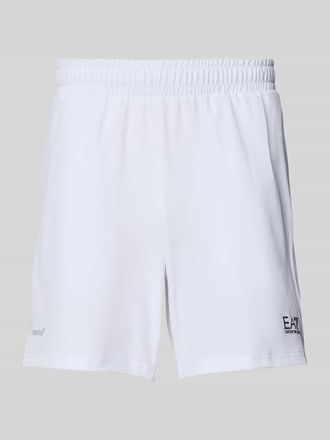Emporio Armani Sweatshorts mit elastischem Bund