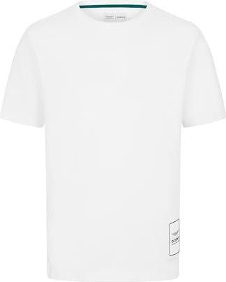 Aston Martin F1 T-Shirt Logo pour Hommes - Blanc - Taille: XL