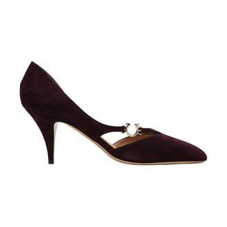 Ferragamo Niedriger Absatz Decollete Pumpe - - Shoes - Damen - Braun - 39 1/2 EU