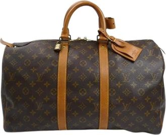 Louis Vuitton unisex, Pre-owned, Brun, Taille: ONE Size Keepall 45 Monogram Boston Bag Pre-owned