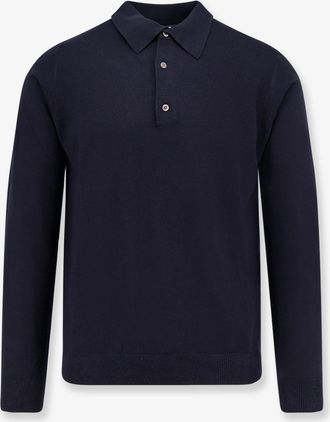 Alpha Studio Silk and cashmere polo shirt - ALPHA-STUDIO - gender_Man