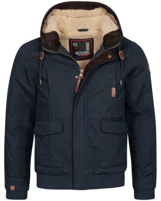 Alessandro Salvarini Winterjacke ASRigio mit warmem Teddyfell