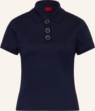 HUGO BOSS Hugo Jersey-Poloshirt Dereyel blau