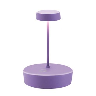 Zafferano Swap Mini Lampe, Wiederaufladbare und Kabellose Tischlampe mit Touch Control, Geeignet f&uuml;r den Innen- und Au&szlig;enbereich, Dimmer, 2700 K, H&ouml;he 14,8 cm, 