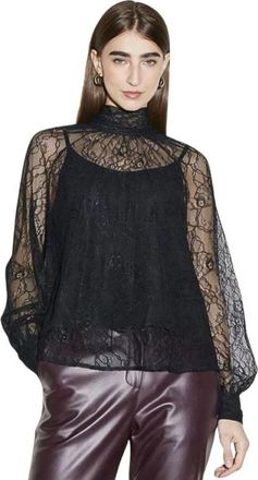 Kaos Kaos, Femme, Blouses et Chemises, Noir, Taille: 36 FR Blouses