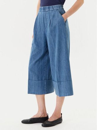 Benetton United Colors Of Benetton Culottes 4KOWDF09M Blau Relaxed Fit