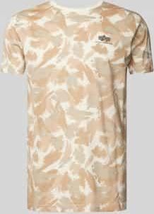 Alpha Industries T-Shirt mit Label-Print