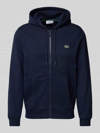 Lacoste Sweatjacke mit Rei&szlig;verschluss