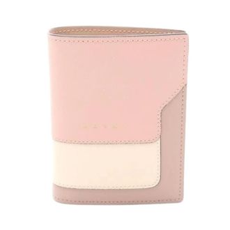 Marni Pre-owned Leder Bifold Geldb&ouml;rse - - Pre-owned - Damen - Rosa - ONE SIZE