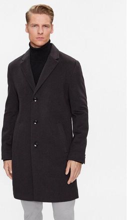 HUGO BOSS Wollmantel H-Hyde-C-224 50485199 Dunkelblau Regular Fit