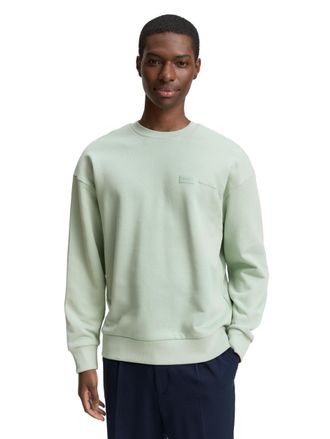 Tom Tailor Herren 1047514 Sweatshirt, 13632-Fresh Mint Green, M