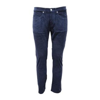 Nine In The Morning Samthose mit Cord-Details - - Trousers - Herren - Blau - W33