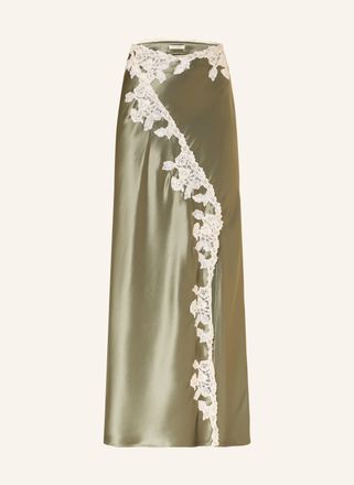 By Malene Birger By Malene Birger Satinrock Erika Mit Spitze gruen
