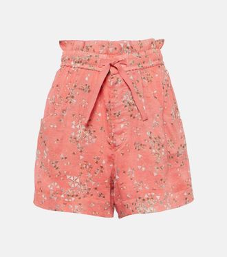 Isabel Marant Shorts Ceyane aus Baumwolle und Seide