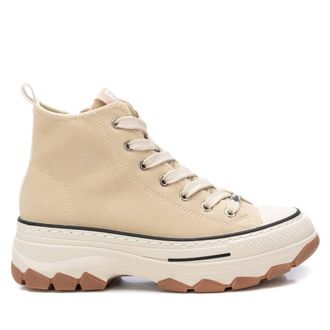 Refresh Sportschuhe Sneaker Damen Beige - Bequeme und vielseitige Schuhe - Casual Mode - Modell 17231702 (Größe 37)