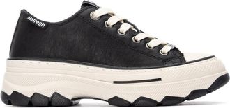Refresh Sportschuhe Sneaker Damen Schwarz - Bequeme und vielseitige Schuhe - Casual Mode - Modell 17307901 (Größe 38)