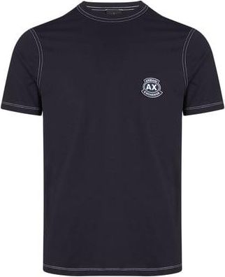 A|X Armani Exchange T-shirt patch logo en coton
