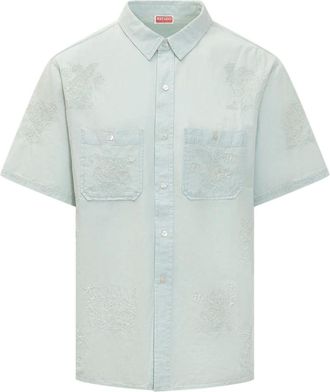 Kenzo Homme, Chemises, Bleu, Taille: L Shirt SC