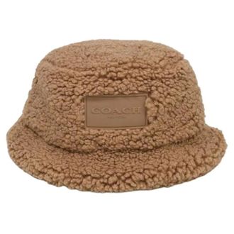 Coach Pre-owned Fur chapeaux - Femme - Pre-owned - Brun - Taille: ONE Size