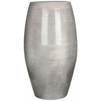 MiCa Decorations Mica Vase Lester hellgrau, 70 x 39 cm Deko-Accessoires