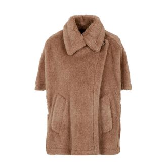 Max Mara Tebe Cape - - Jackets - Damen - Braun - ONE SIZE