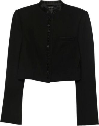 Tom Ford Damen, Jacken, Schwarzk, XSGr&ouml;&szlig;e
