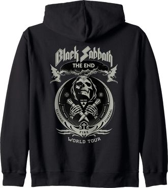 Black Sabbath Offizielles Black Sabbath The End World Tour Kapuzenjacke
