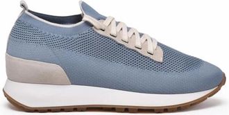 Eleventy Homme, Chaussures, Bleu, Taille: 45 EU Baskets en tissu