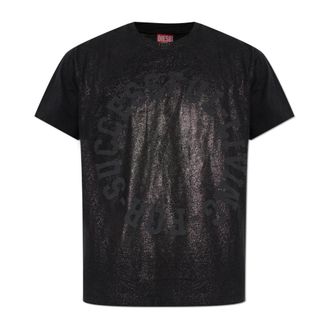 Diesel Homme, Tops, Noir, Taille: L T-Chemises