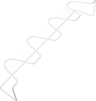 DOITOOL Wandmontiertes Schuhregal ohne Bohren Aufbewahrung für Badezimmer und Eingangsbereich Transparenter Kleber Praktischer Wandorganizer für Hausschuhe un